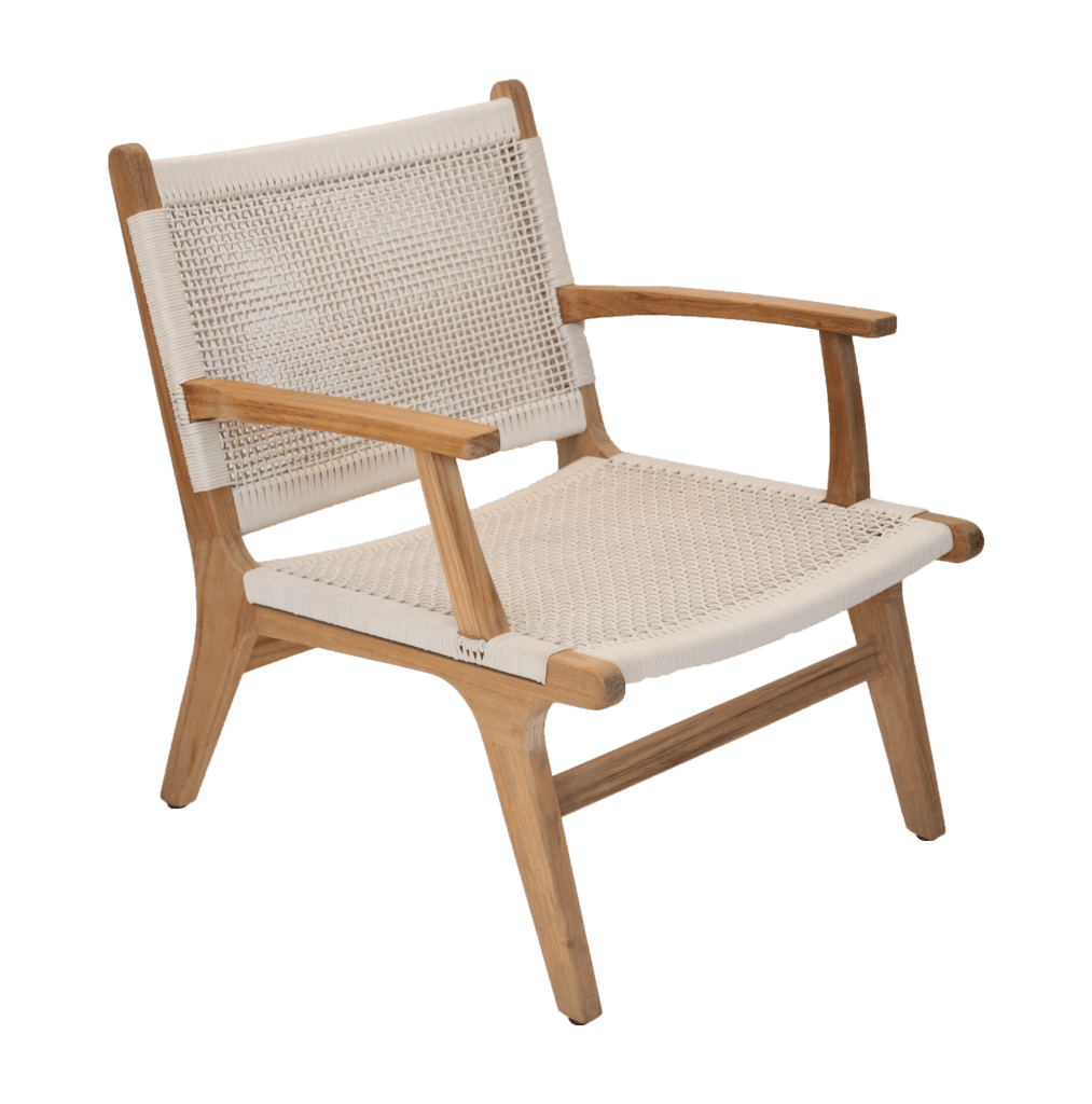 Mia Lounge Chair - Natural | The Private House Company | Yvonne O'Brien